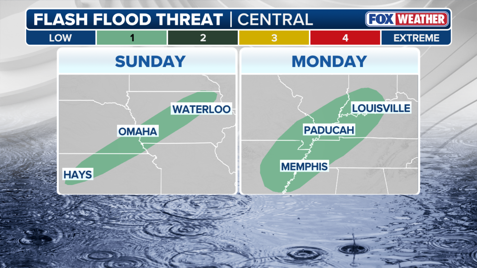 Severe storms threaten Plains again as flood threat increases in Southeast | Fox Weather